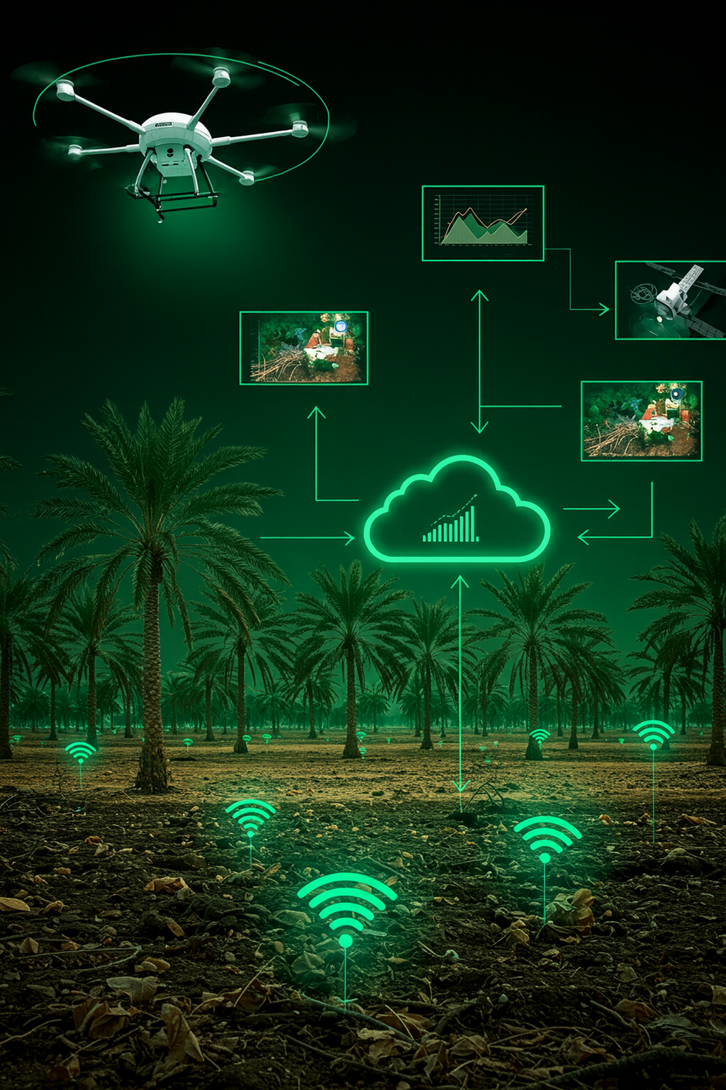 DronePollin - Revolutionary Palm Tree Pollination Technology